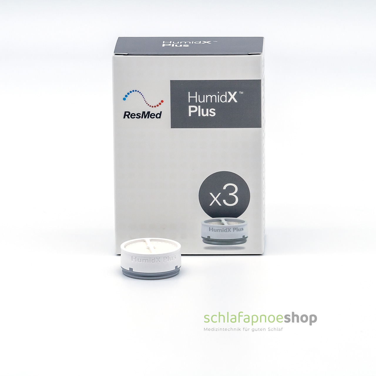 ResMed AirMini HumidX Plus Befeuchter | SchlafapnoeShop.de Medizintechnik